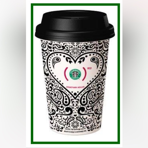 Starbucks | Kitchen | Starbucks Jonathan Adler Heart Travel Ceramic ...